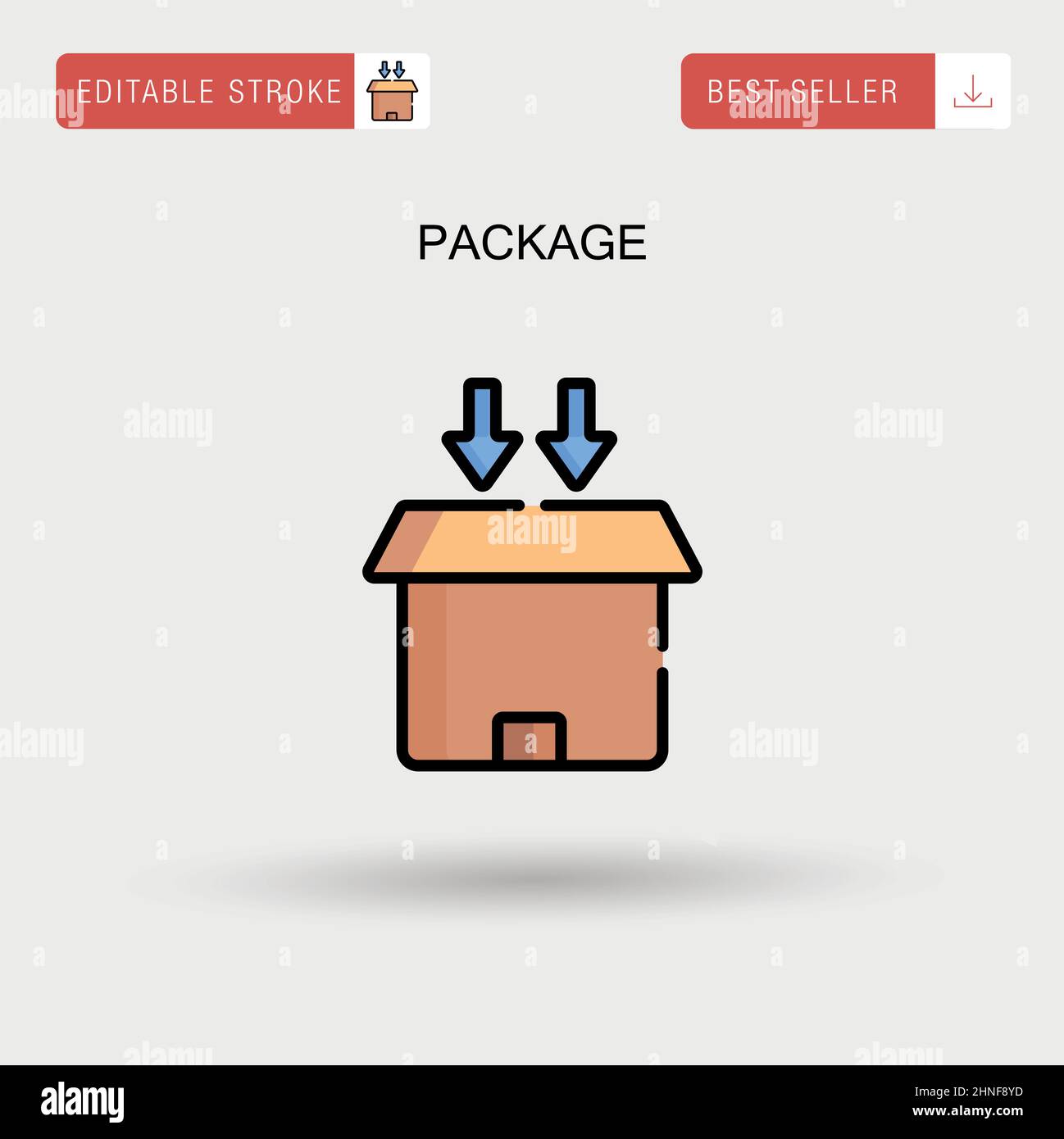 Package packaging Stock Vector Images - Alamy