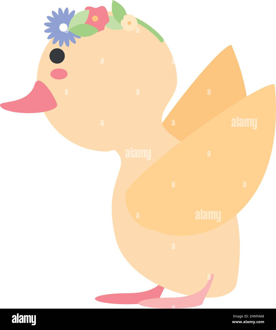 Animals farm floral drawing hi-res stock photography and images - Alamy