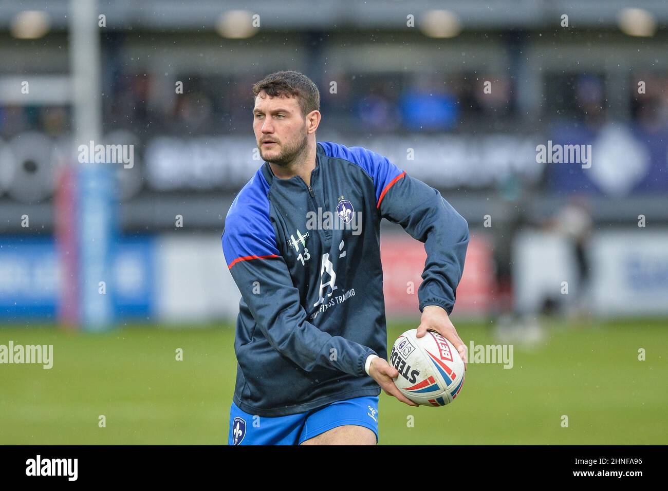 Wakefield, England - 13 February 2022 - Wakefield Trinity's Jay Pitts ...
