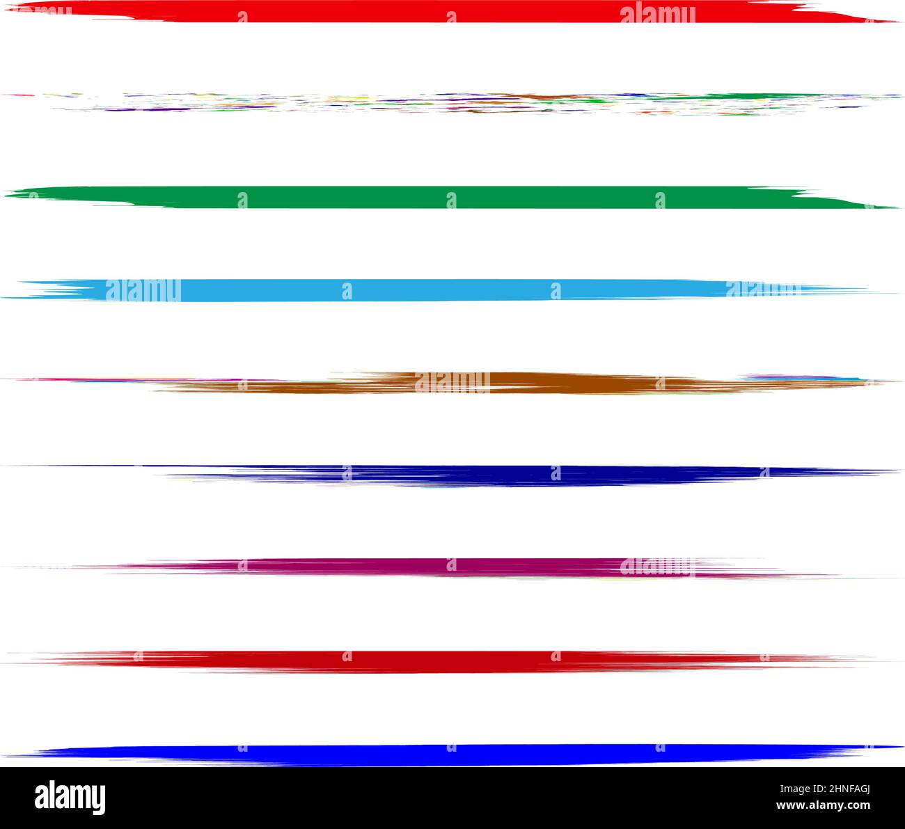 Grungy paintbrush, brush stroke. Textured paint, graphite, chalk ...