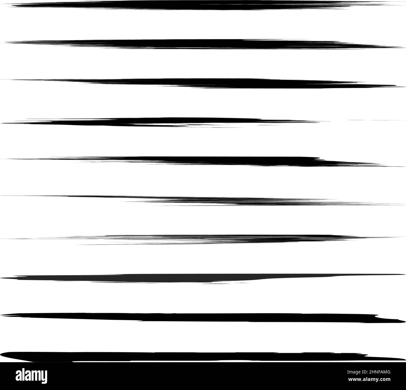 Grungy paintbrush, brush stroke. Textured paint, graphite, chalk ...