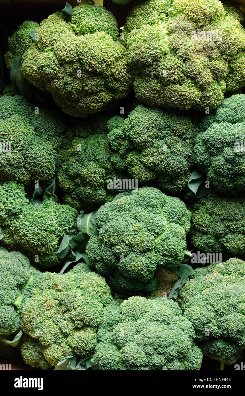 Broccoli crown hi-res stock photography and images - Alamy