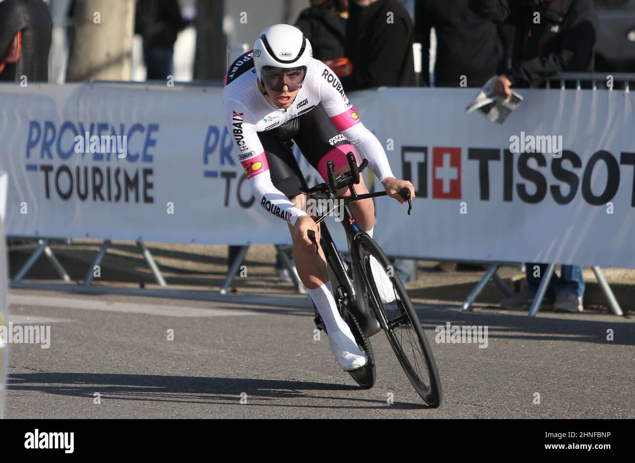 Samuel LEROUX of Go Sport - Roubaix Lille Métropole During the Tour de ...
