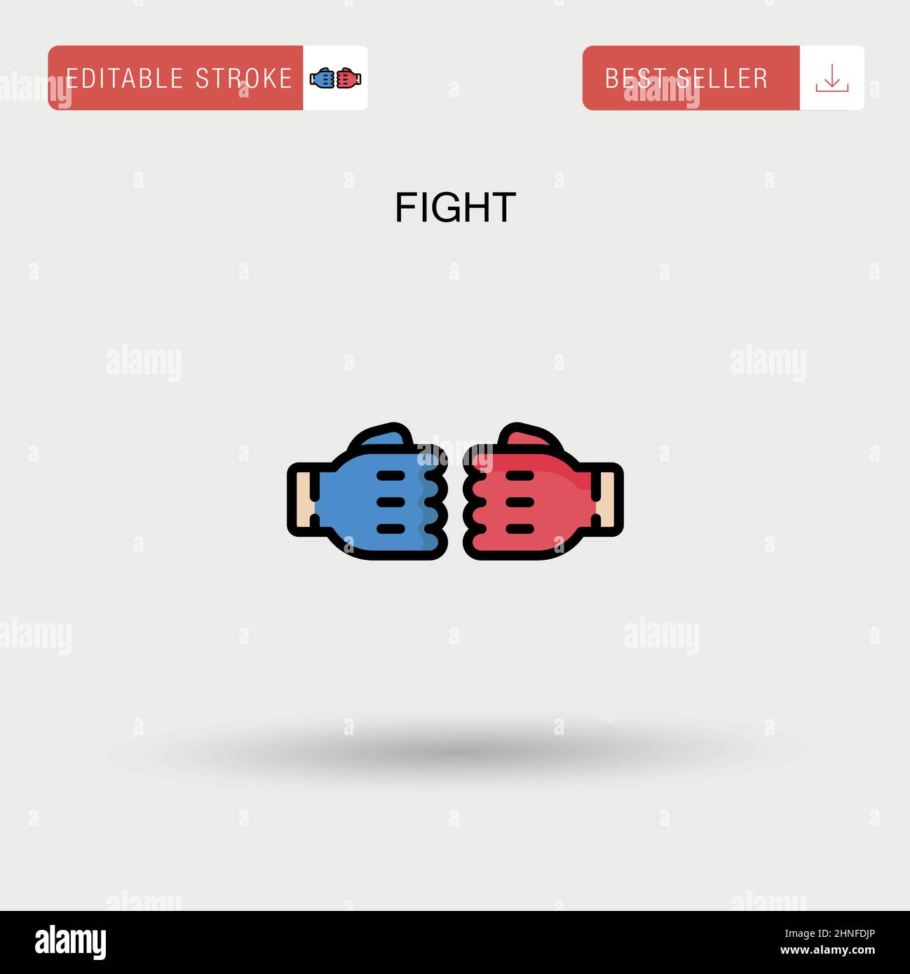 Fight Stock Vector Images - Alamy