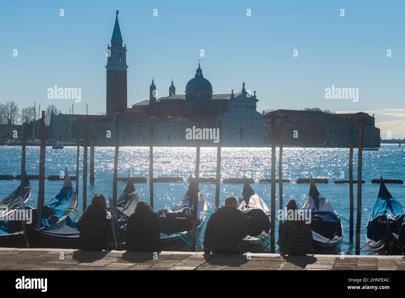 San Giorgio Maggiore and San Marco Basin Stock Photo - Alamy