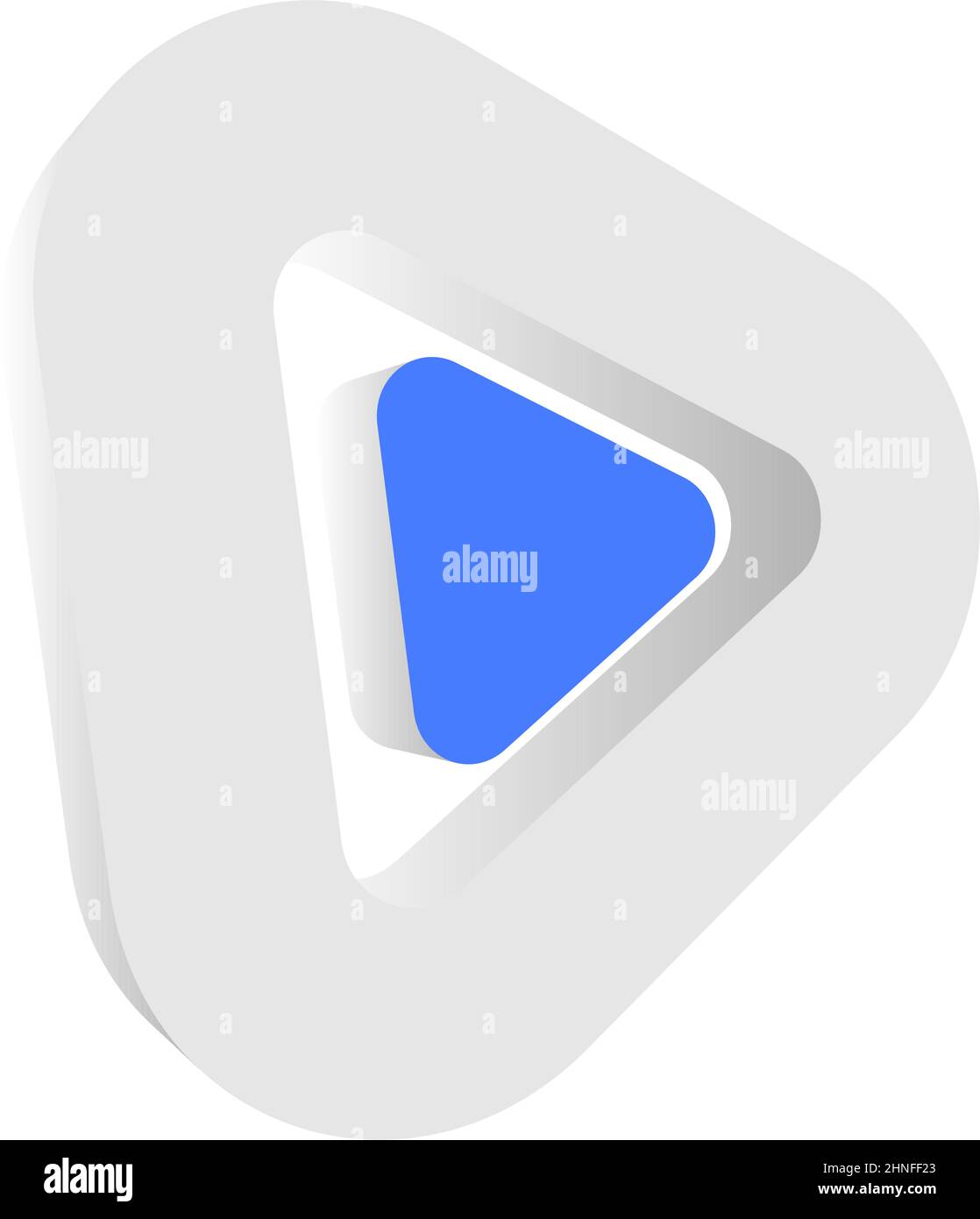 Play, start button icon vector illustration - stock vector illustration ...