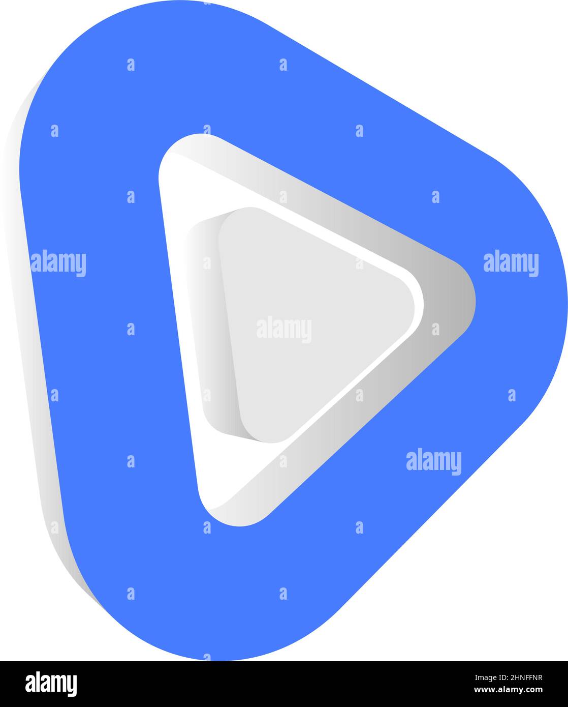 Play, start button icon vector illustration - stock vector illustration ...