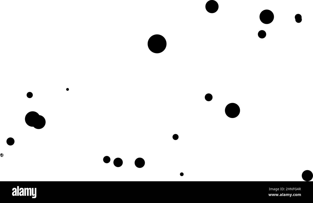 Random dots, circles. Dotted, speckles pattern. Pointillist ...