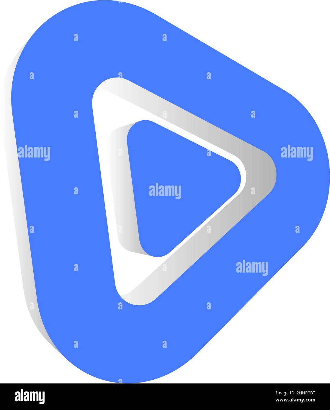 Play, start button icon vector illustration - stock vector illustration ...