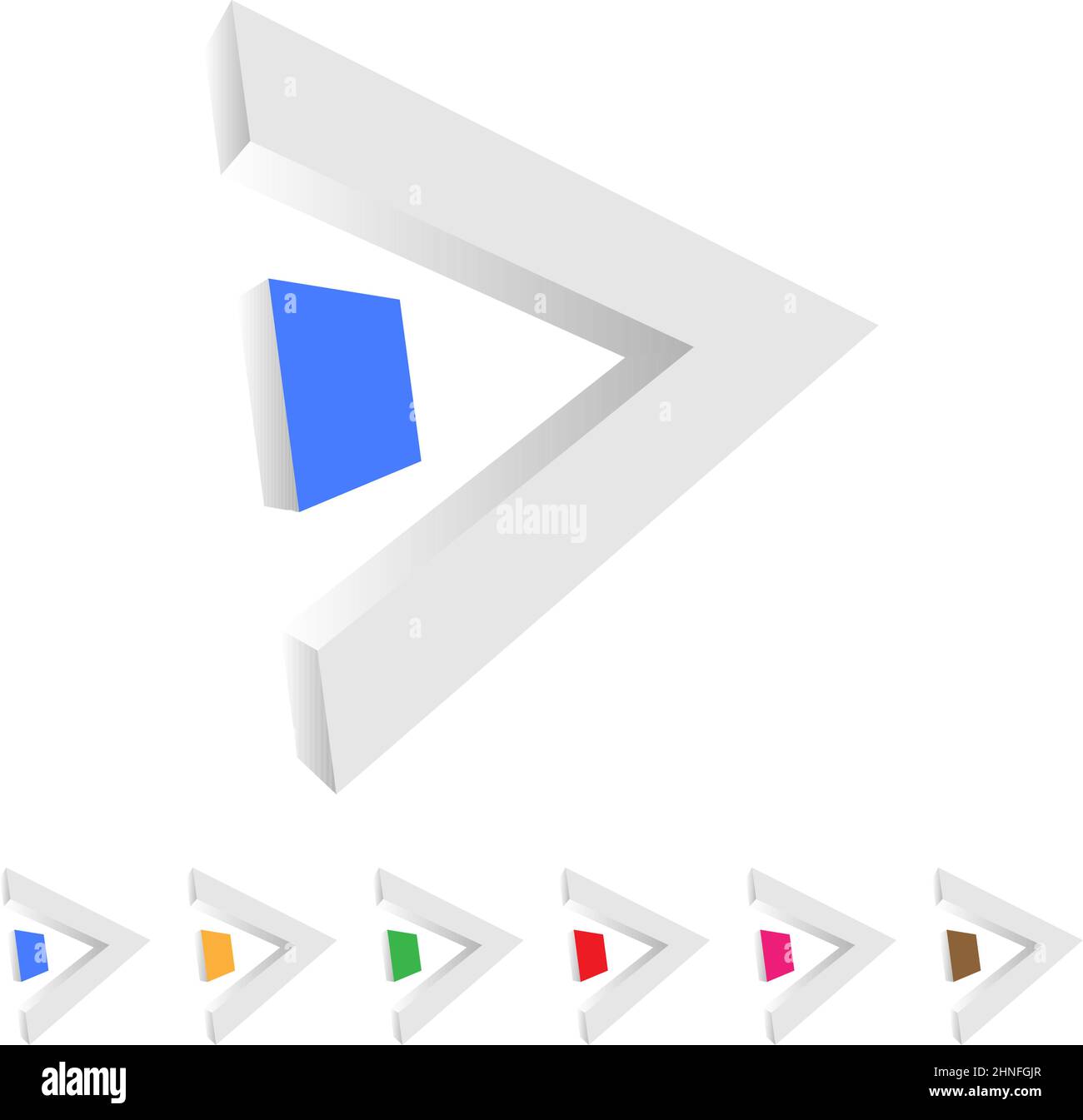 Play, start button icon vector illustration - stock vector illustration ...