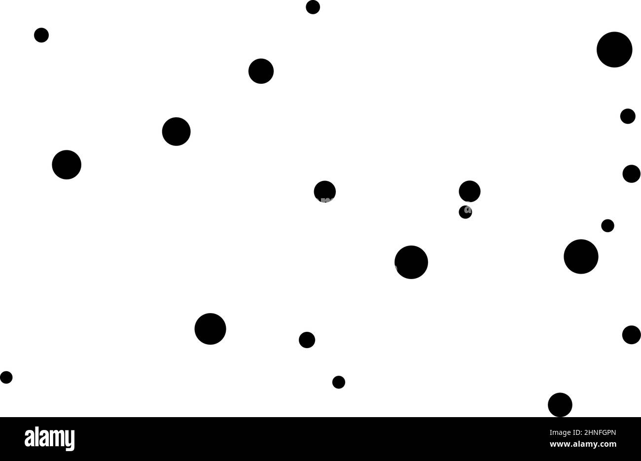 Random dots, circles. Dotted, speckles pattern. Pointillist ...