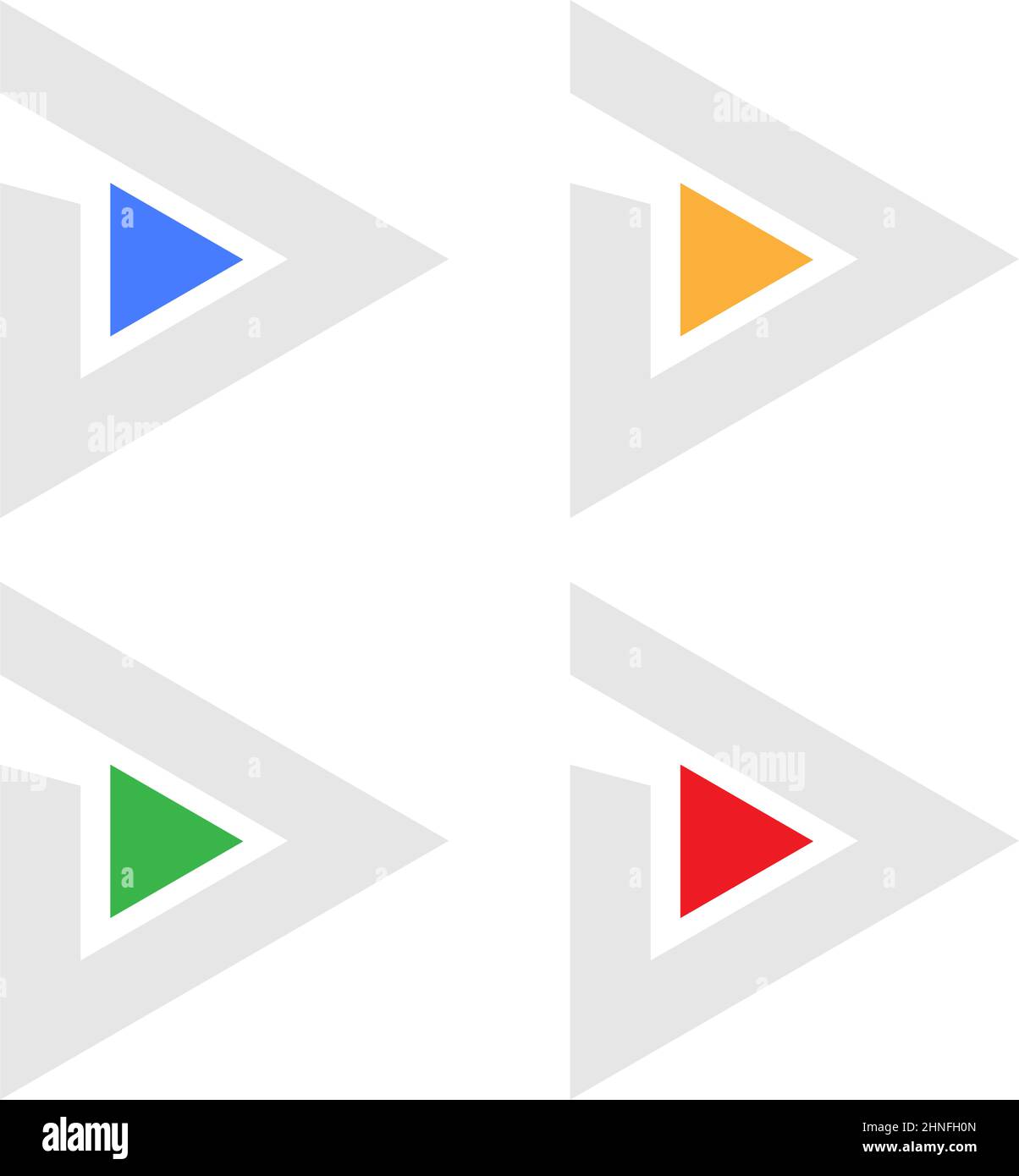 Play, start button icon vector illustration - stock vector illustration ...