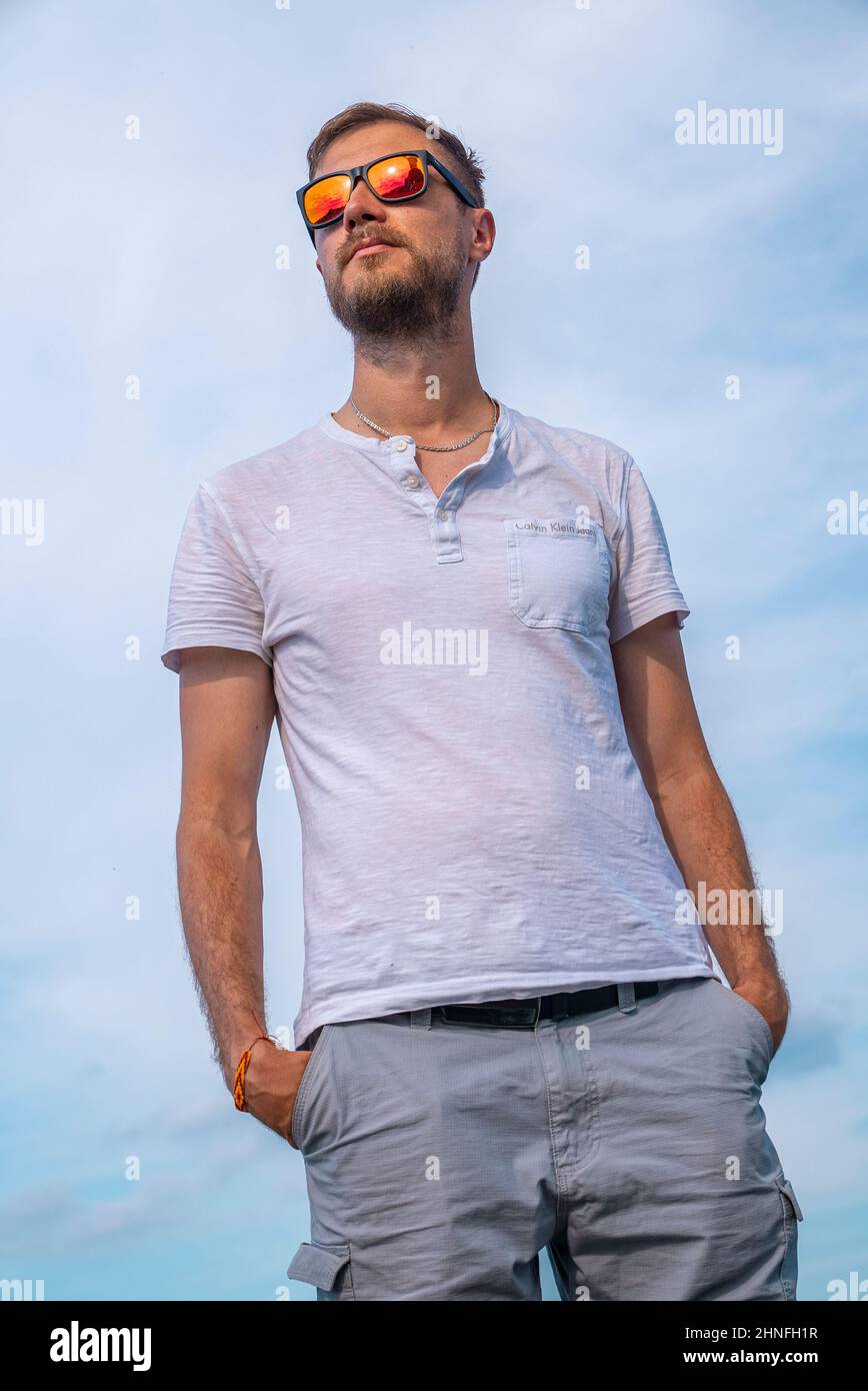 Ukraine man beard young handsome hi-res stock photography and images ...