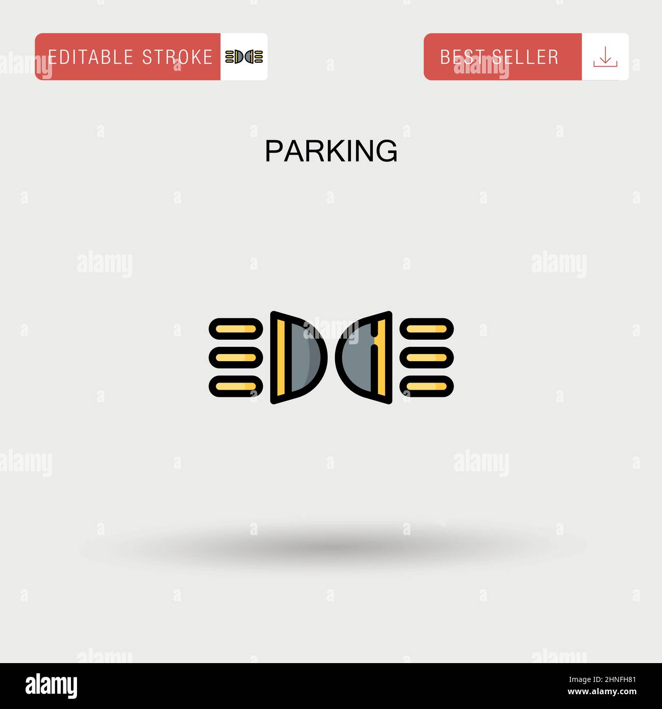 Empty underground parking lot Stock Vector Images - Alamy