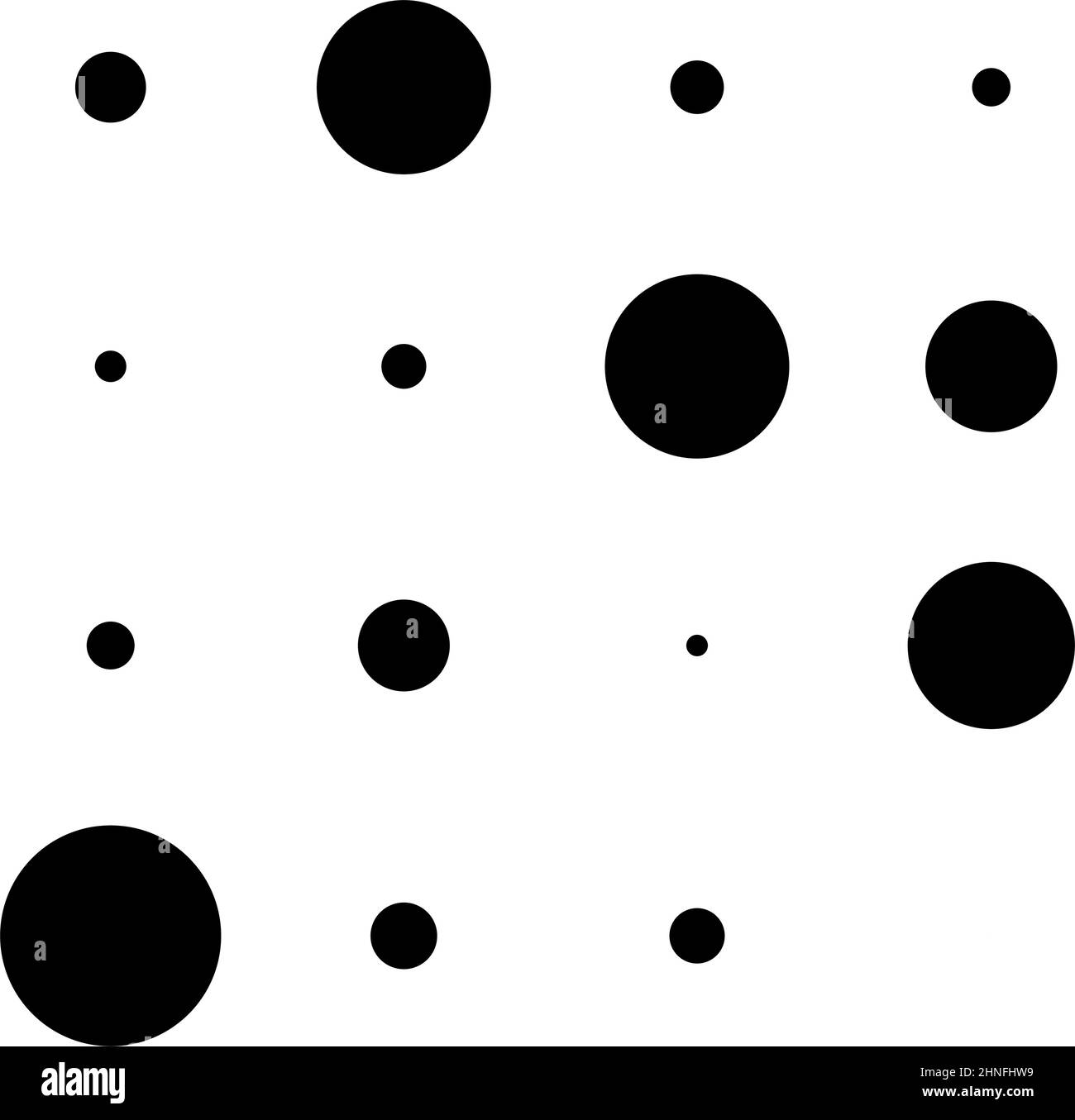 Random dots, circles halftone pattern. Stipple, stippling background ...