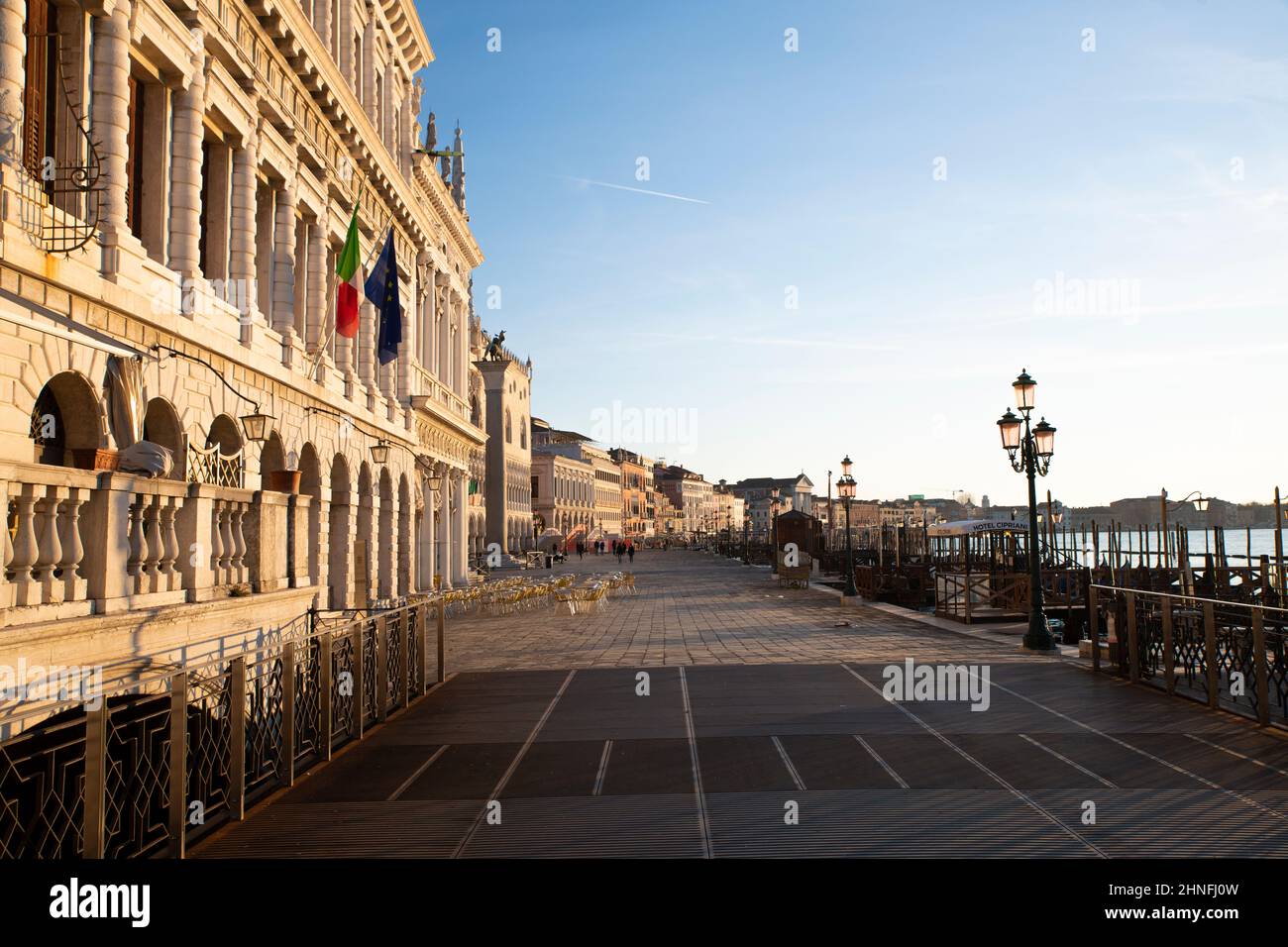 Morning view of the San Marco Basin Stock Photo - Alamy