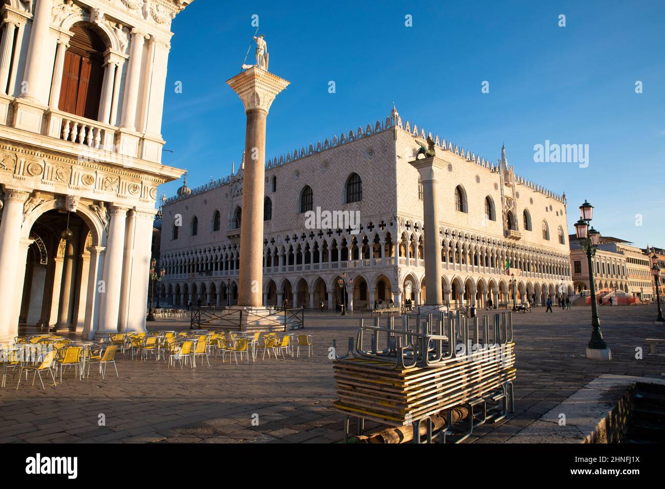 Morning view of the San Marco Basin Stock Photo - Alamy