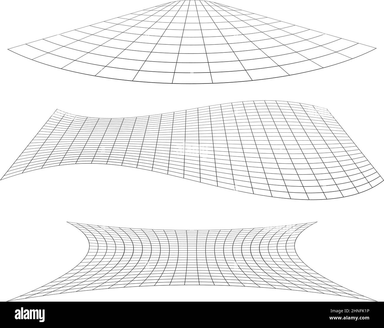 Coordinate effect Stock Vector Images - Alamy