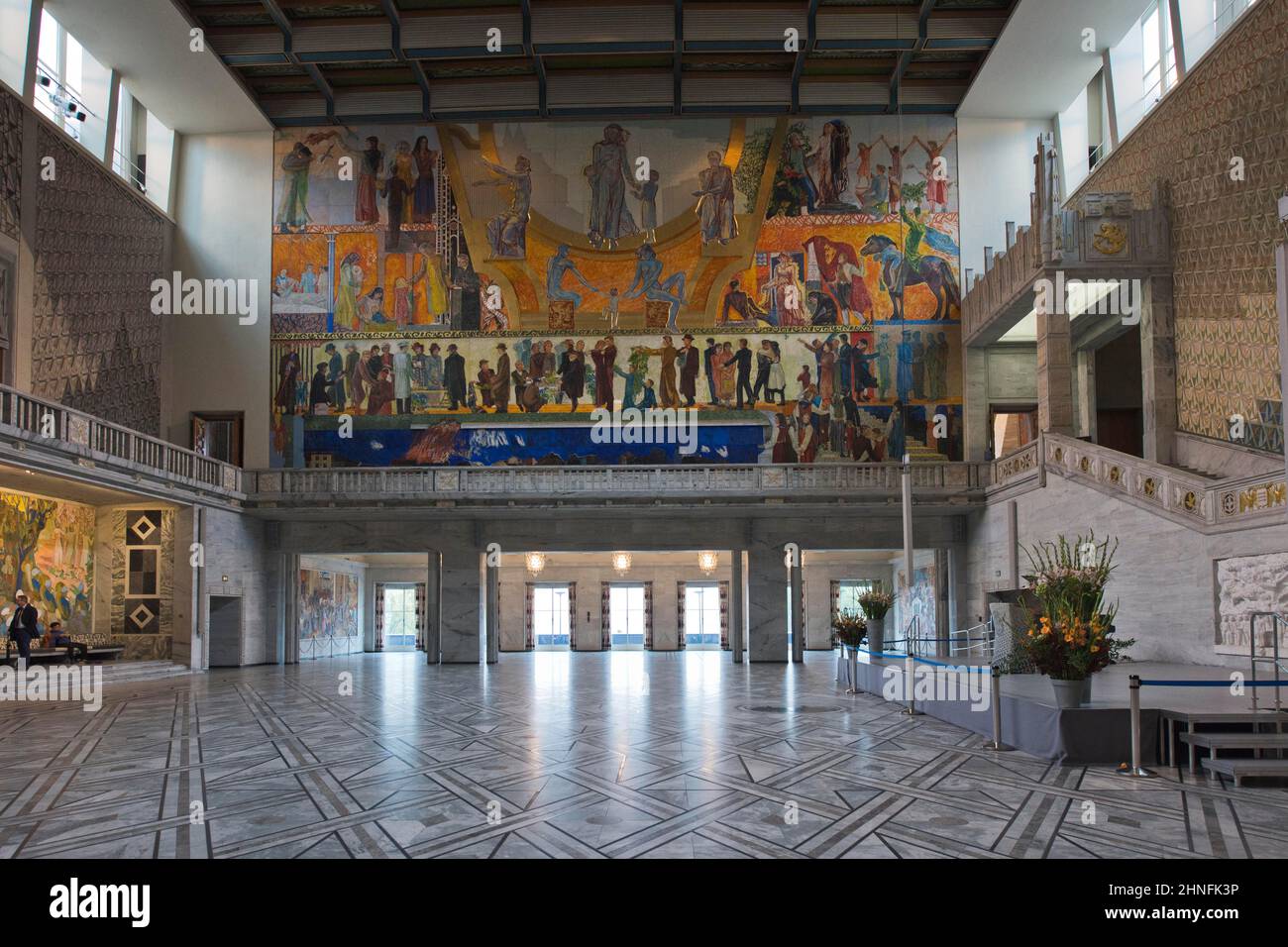 Old town hall oslo hi-res stock photography and images - Alamy