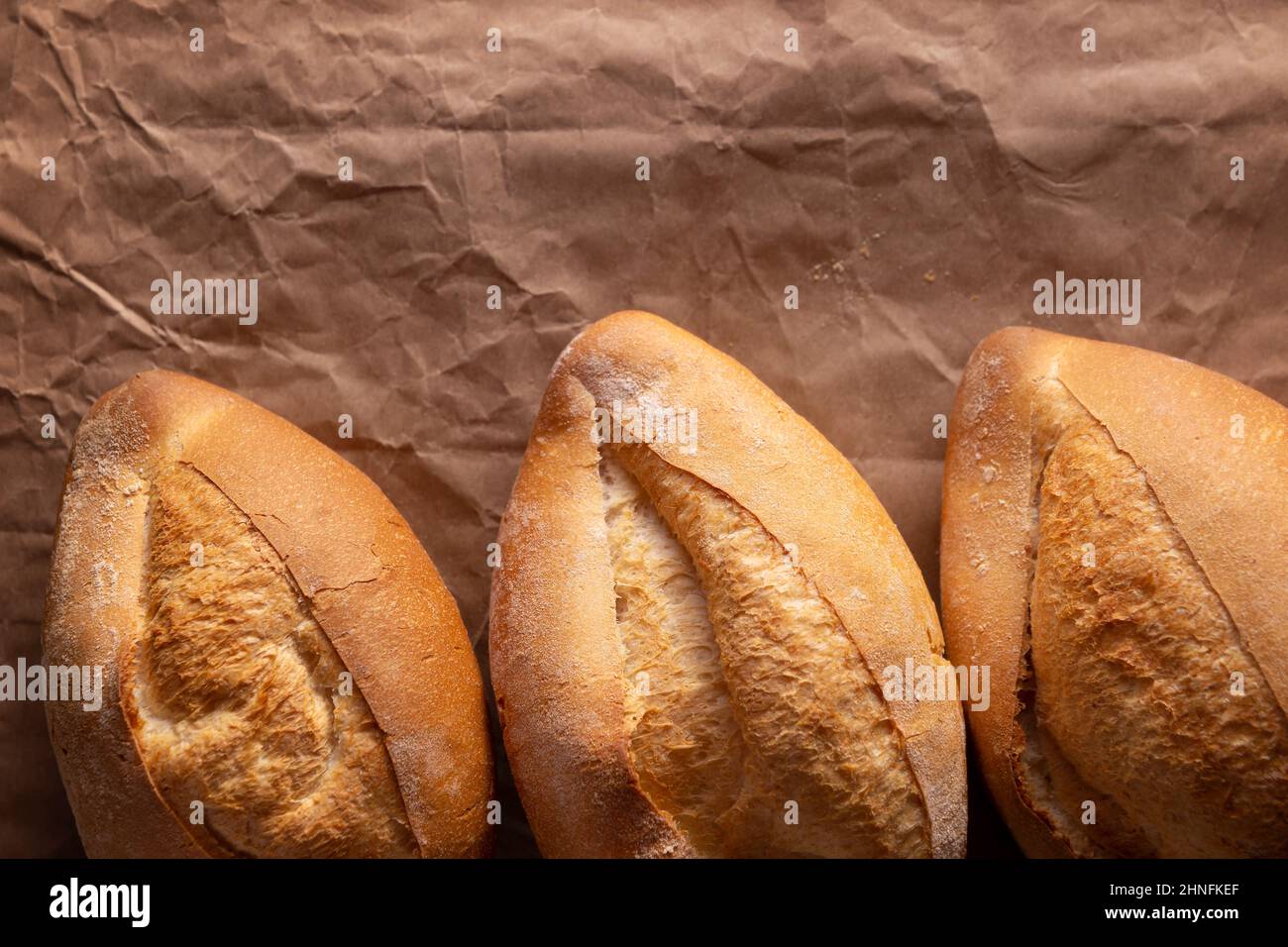 Bolillos. Traditional mexican bakery. White bread commonly used to ...