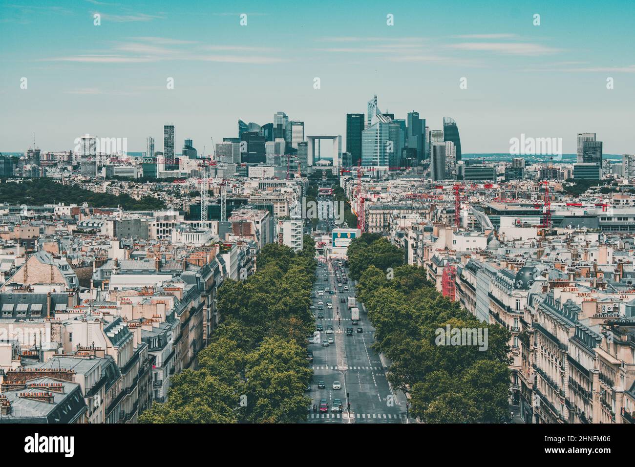 Beautiful view of the buildings in Paris, France Stock Photo - Alamy
