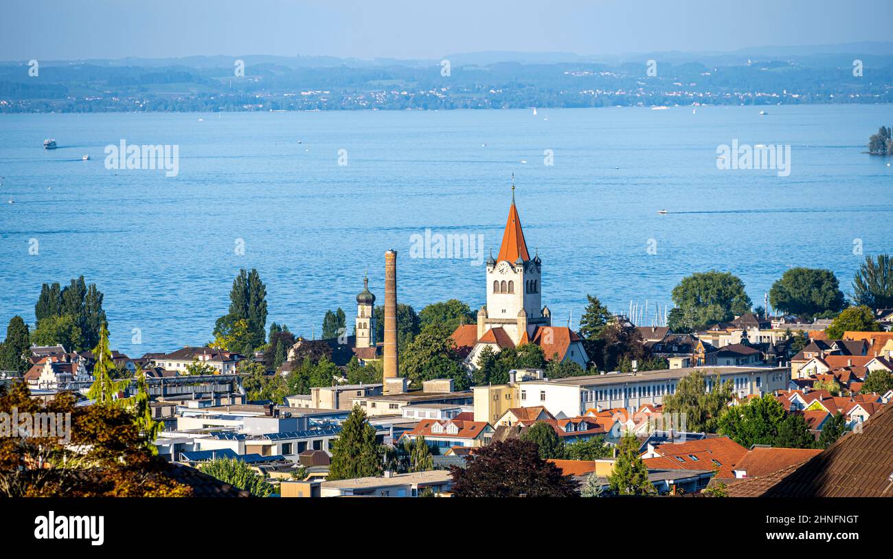 Rorschach, town view, Lake Constance, Switzerland Stock Photo - Alamy