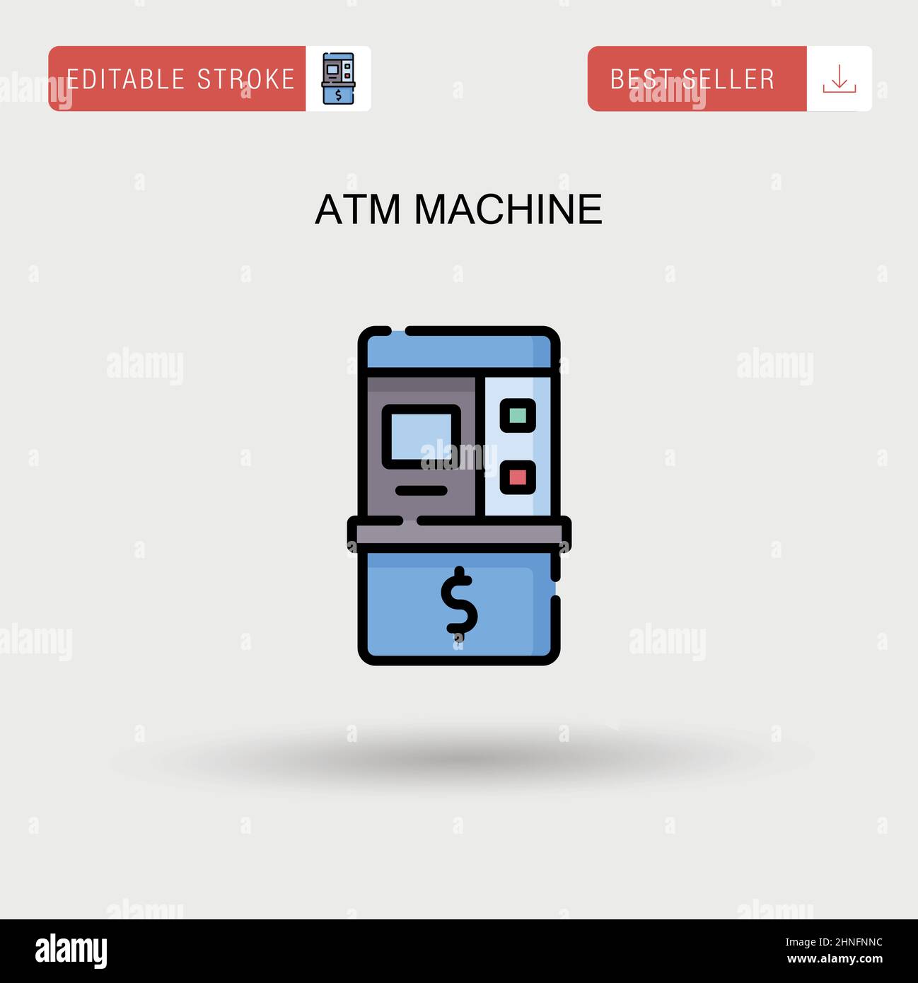 Atm machine Stock Vector Images - Alamy
