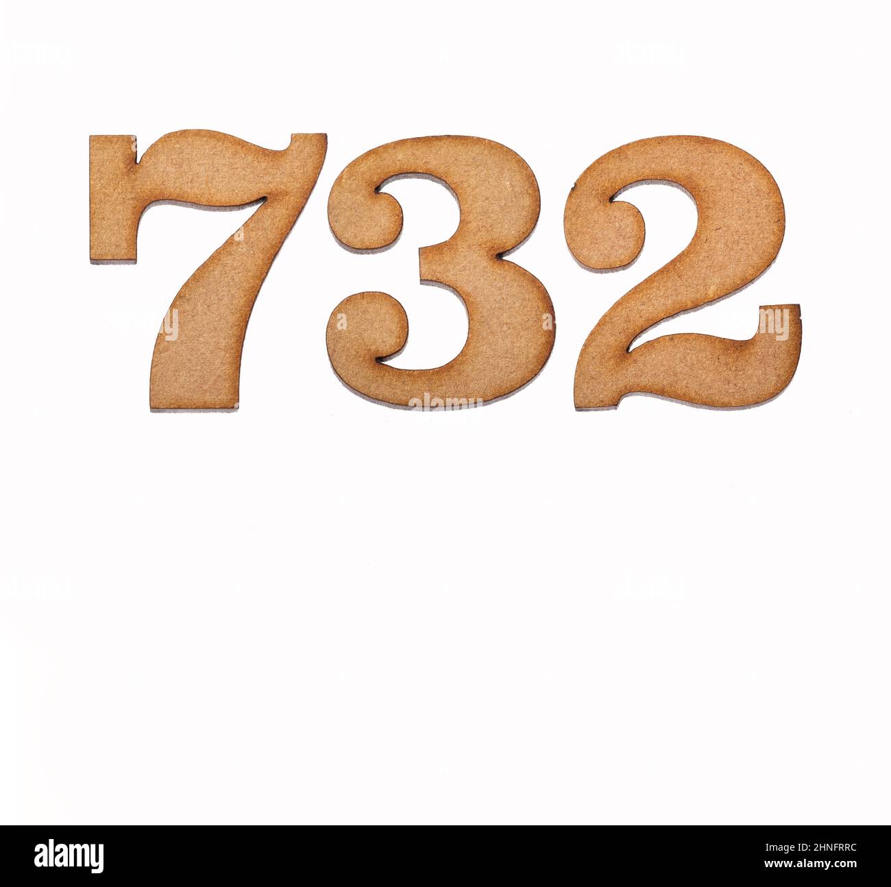 Number 732 Cut Out Stock Images & Pictures - Alamy