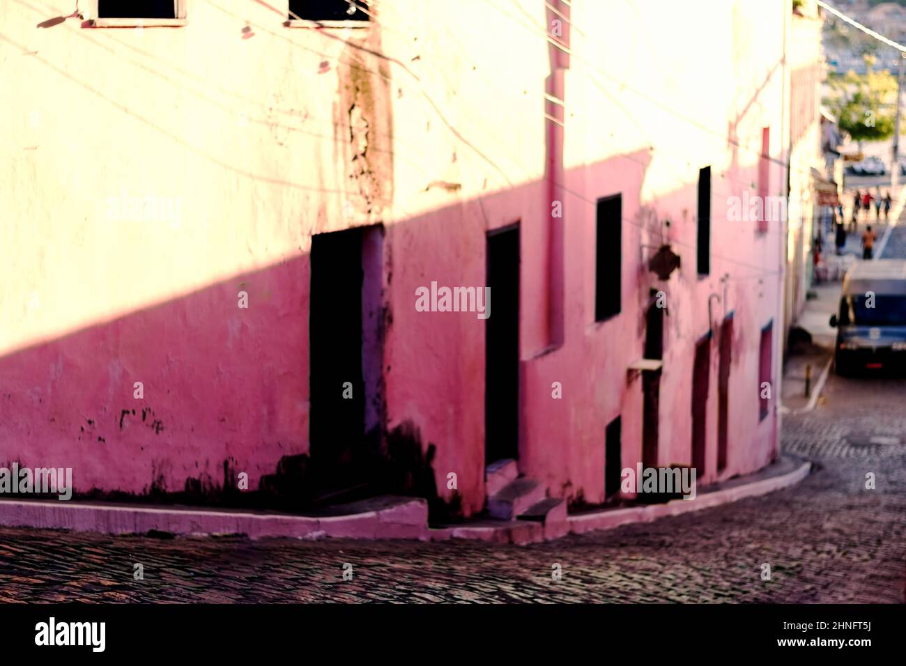 Top view of a slope in the town of Cachoeira in the Brazilian state of ...