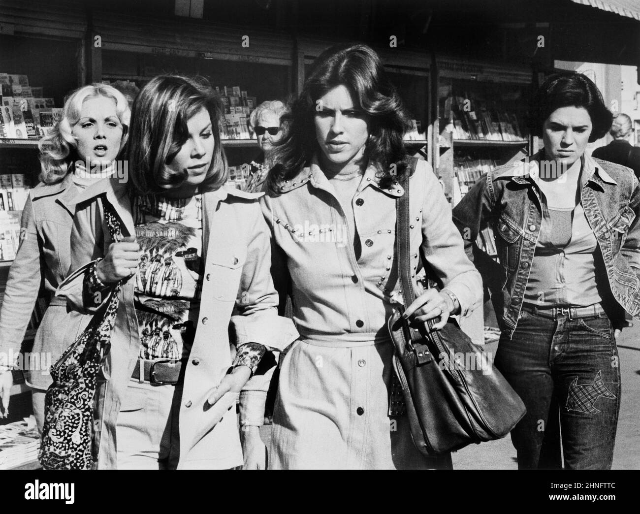 Jennifer Lee, Jo Ann Harris, Patricia Estren, Connie Strickland, on-set ...