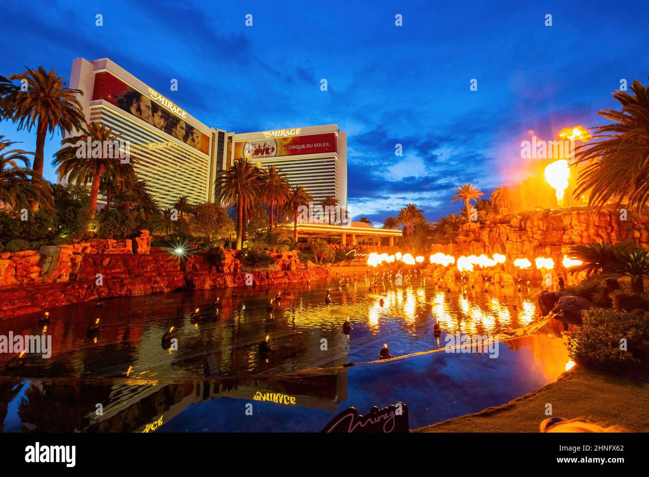 Mirage volcano hi-res stock photography and images - Alamy