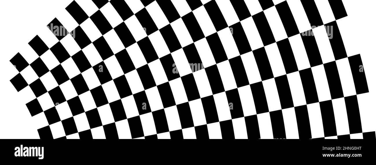 Checkered Flag Banner Clip Art