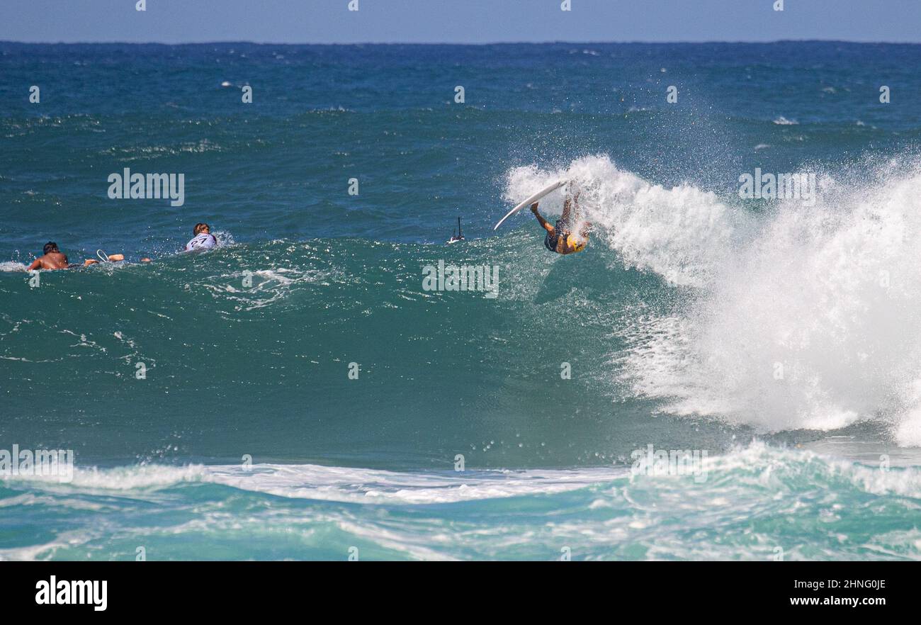 Pupukea, HI, USA. 16th Feb, 2022. Kelly Slater pictured at The 2022 ...