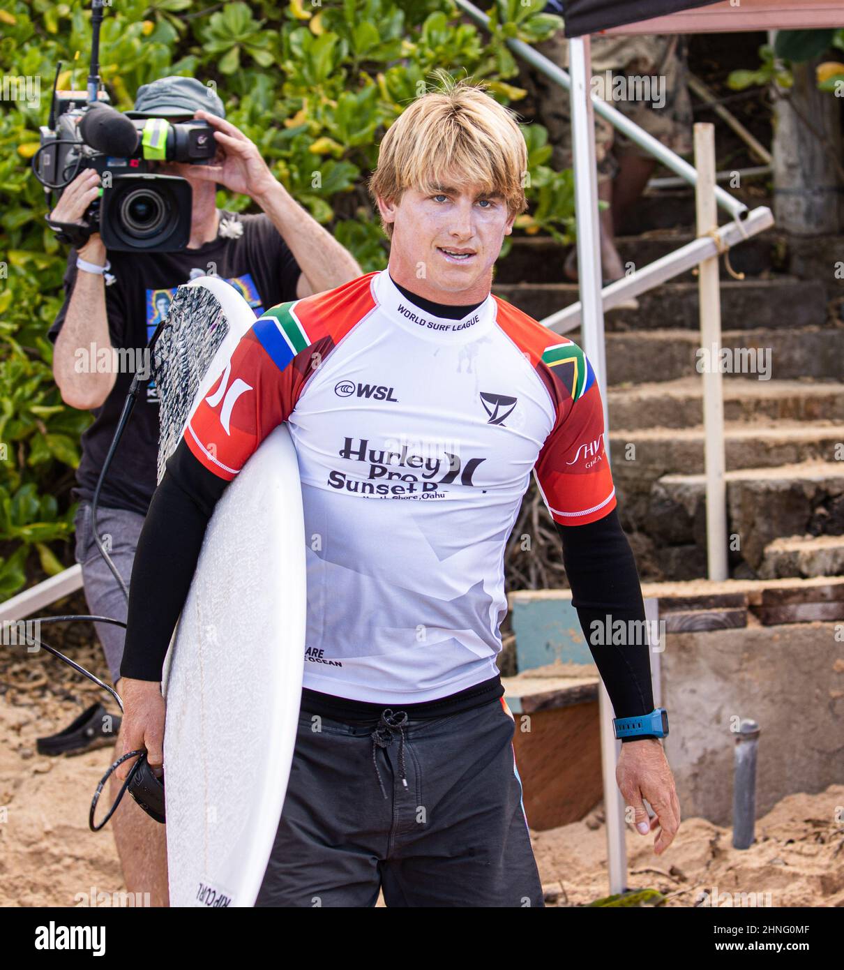 Pupukea, HI, USA. 16th Feb, 2022. Matthew McGillivray pictured at The ...
