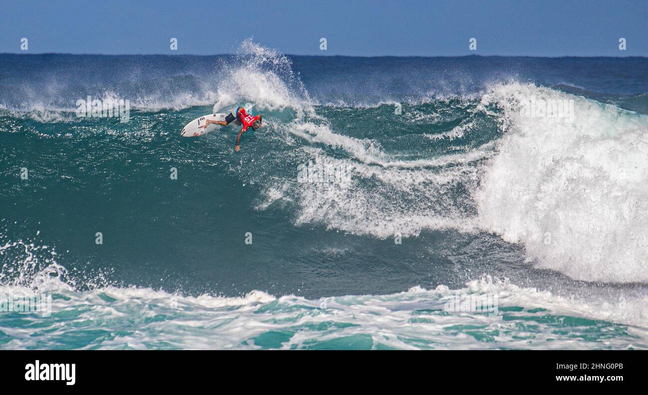 Pupukea, HI, USA. 16th Feb, 2022. Ítalo Ferreira pictured at The 2022 ...