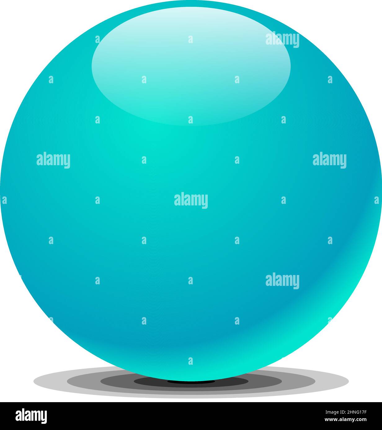 Shiny, glossy orb, ball, shpere design element with empty space - stock ...
