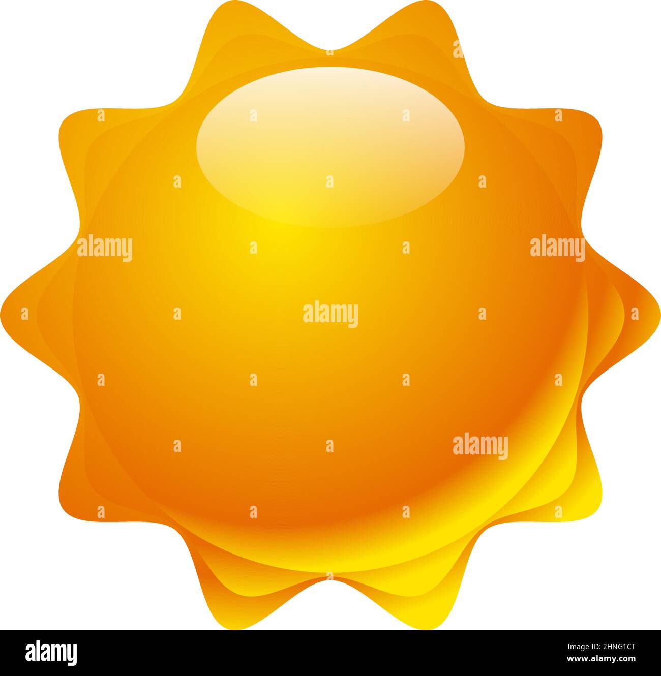 Sun, summer, solar, solar energy clip-art, icon, symbol illustration ...