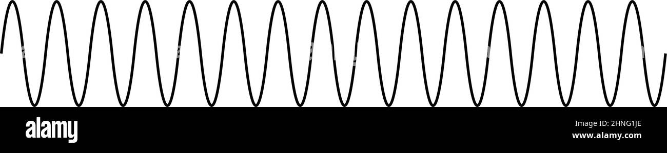 Wavy, waving lines. Curve, curvy, sinuous lines, stripes - stock vector ...