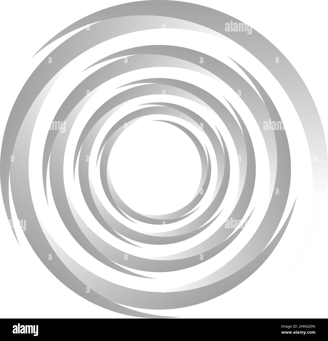Abstract grey, gyeyscale spiral, swirl, twirl and whirl elements ...