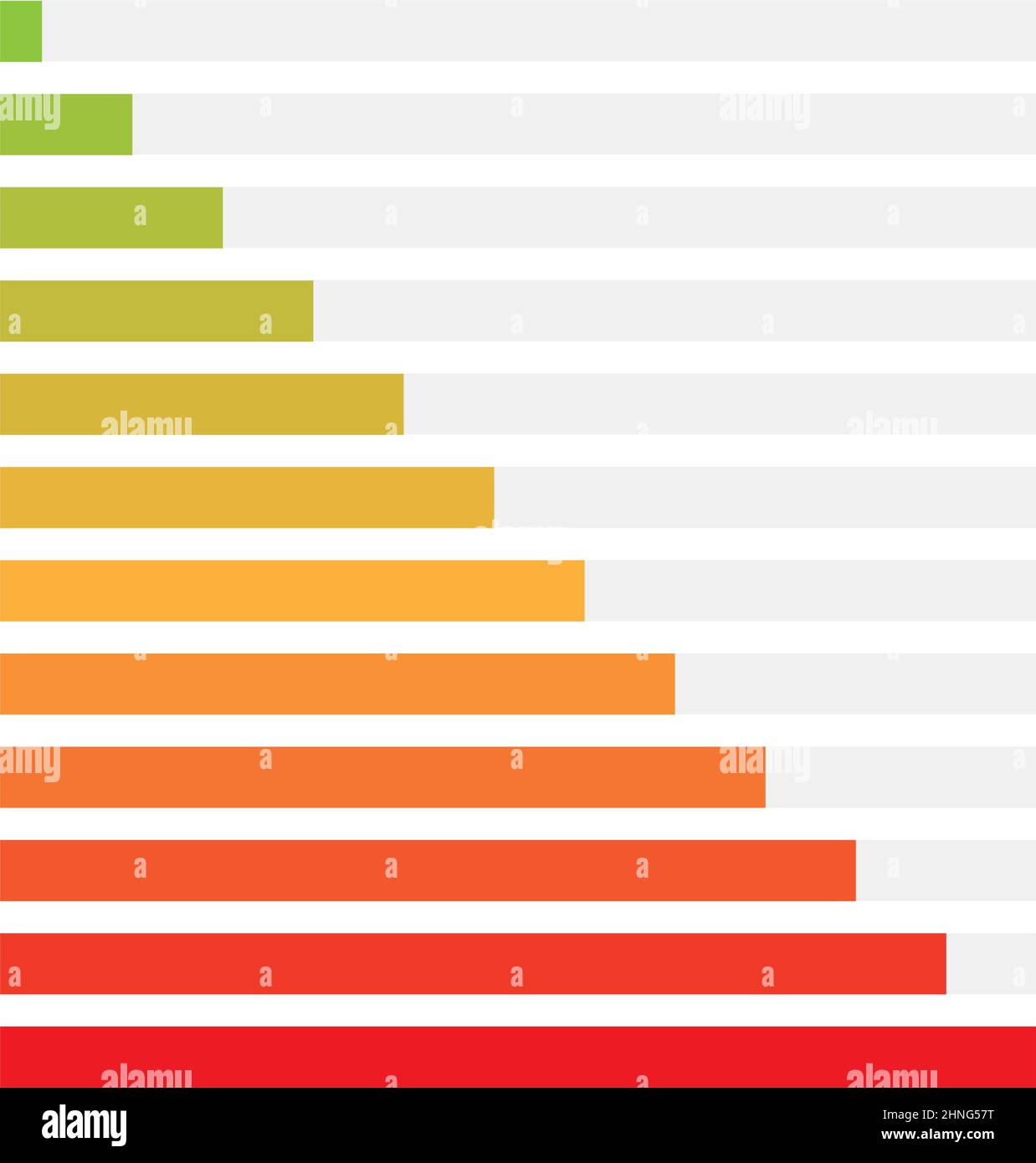 Progress bar. Steps, phases, level indicator. Yardstick meter. Rank ...