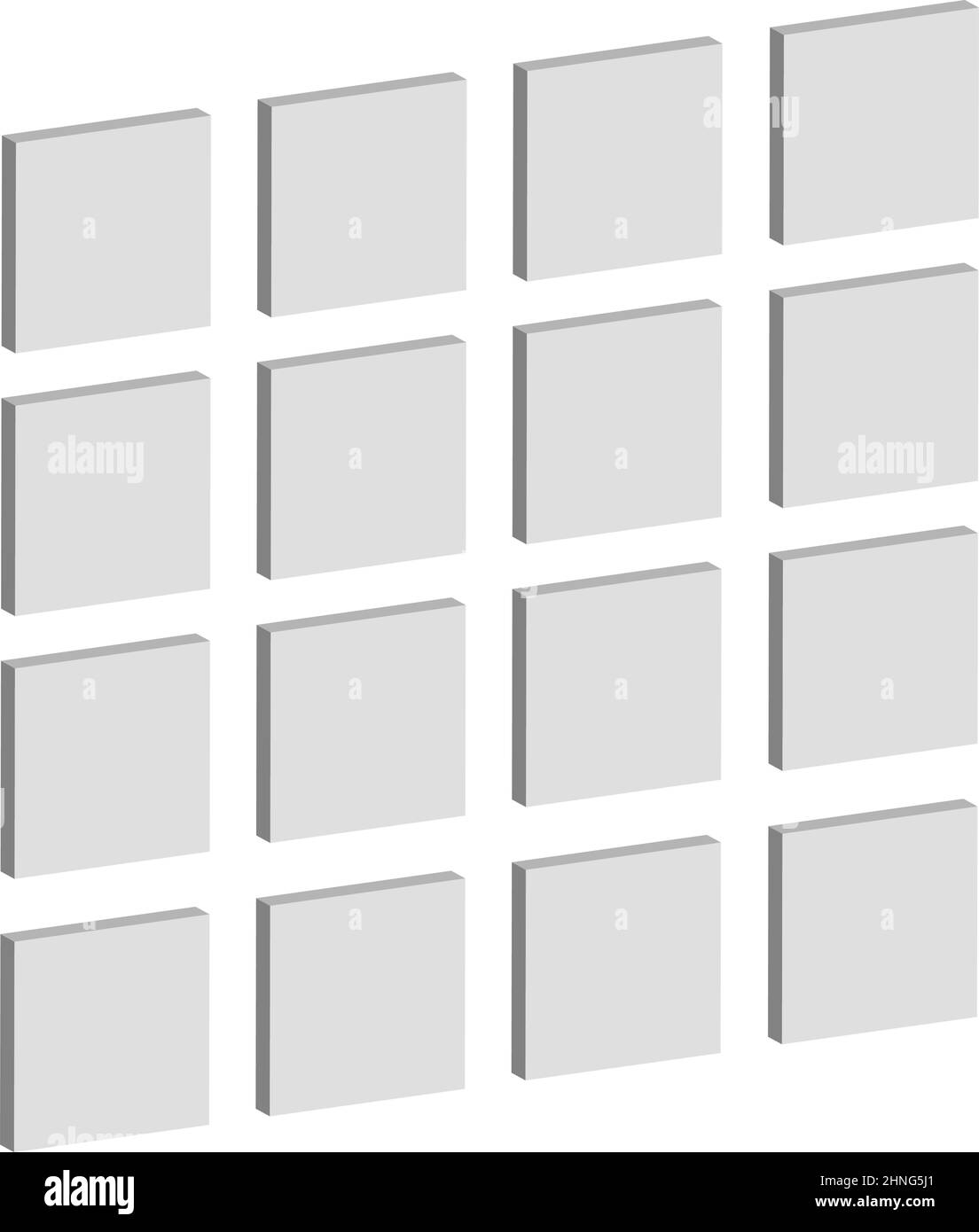 Abstract mosaic, array shape, design element - stock vector ...