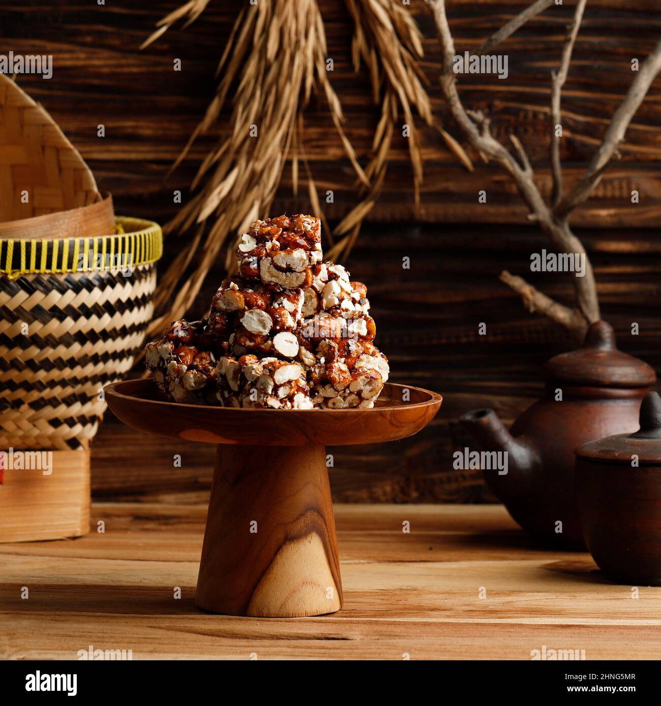 Brondong Jagung or Bororndong, Javanese Traditional Snack Sweet Popcorn ...