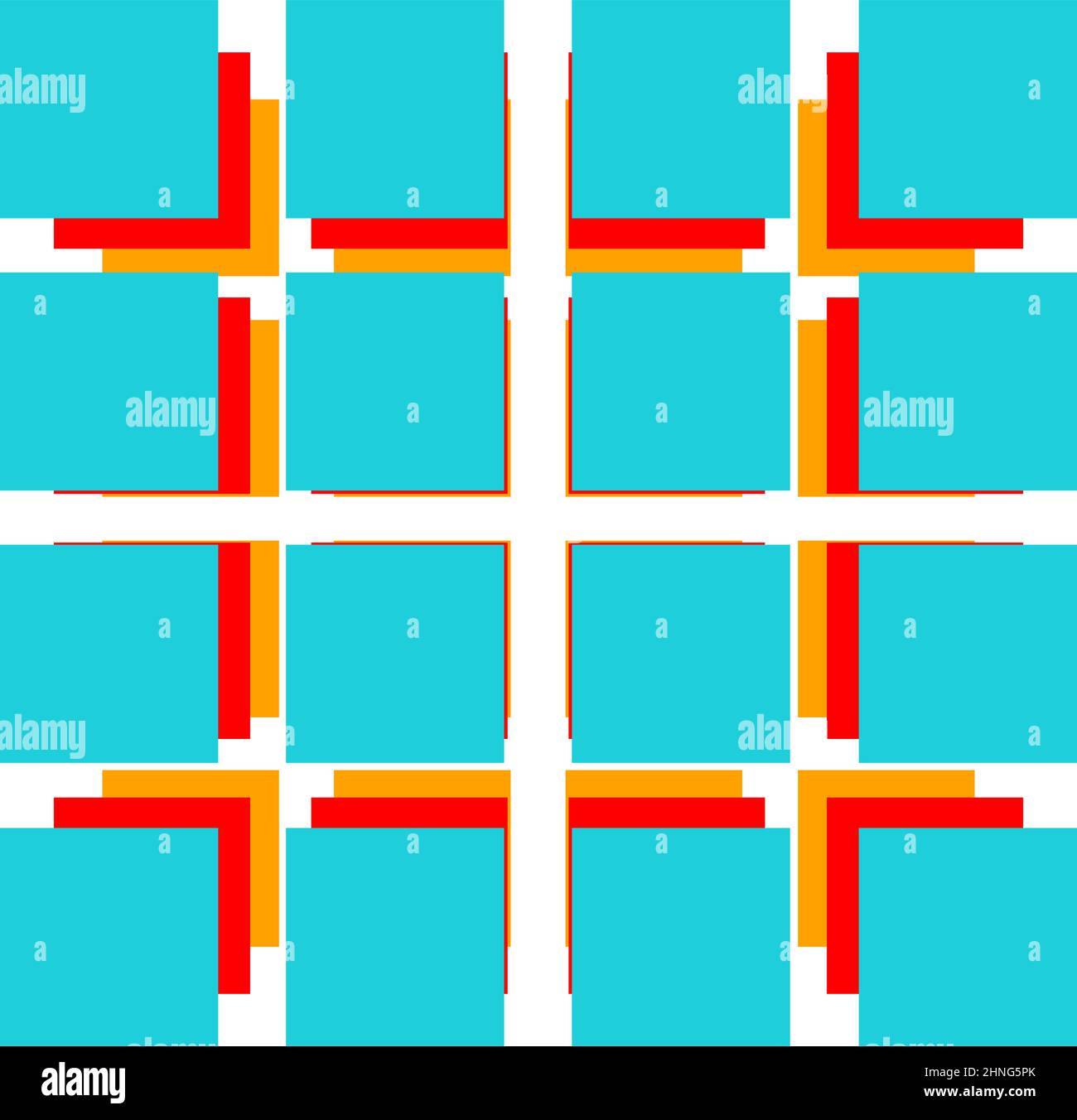 Abstract mosaic, array shape, design element - stock vector ...