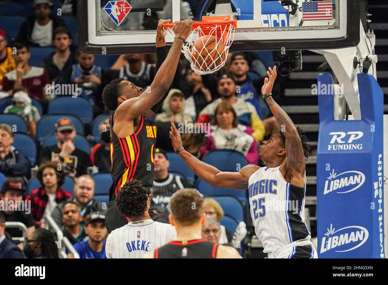 Orlando, Florida, USA, February 16, 2022, Atlanta Hawks Power Forward ...