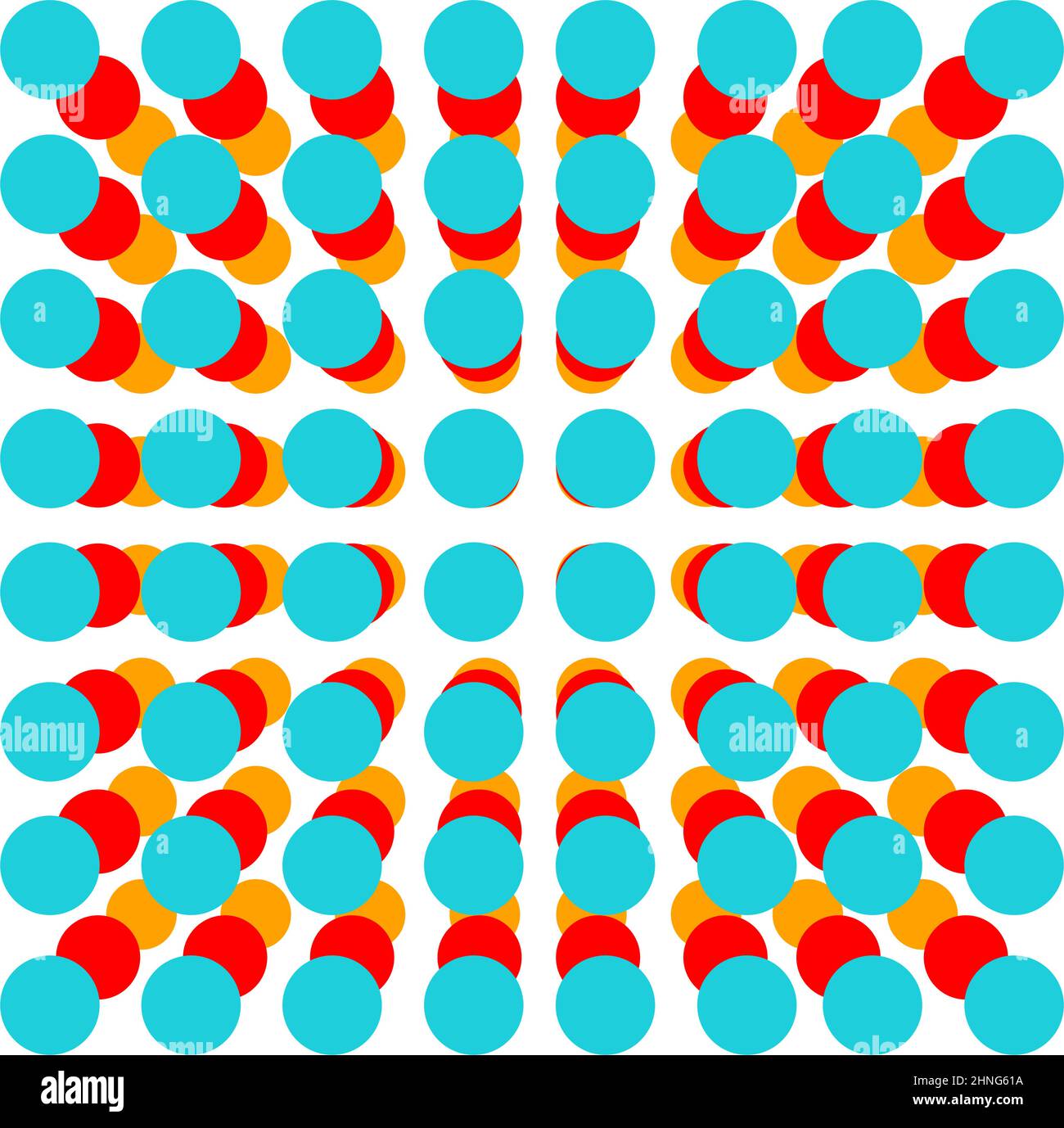 Abstract mosaic, array shape, design element - stock vector ...