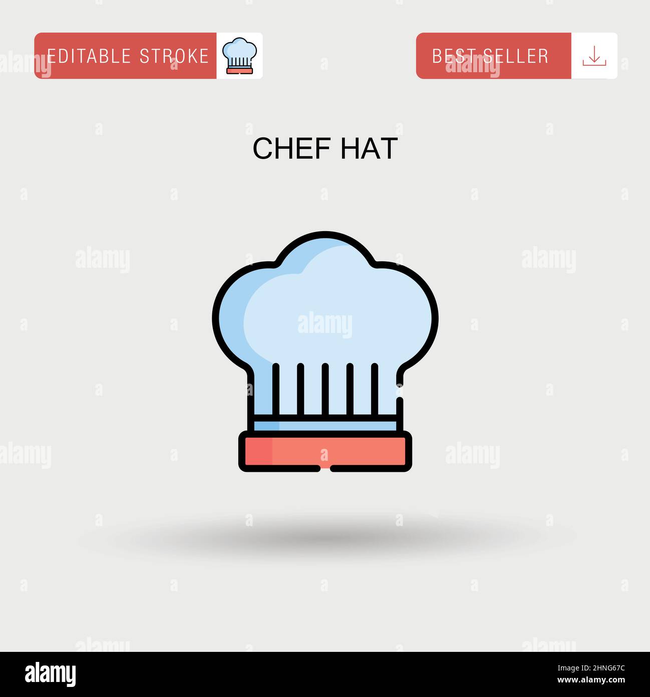 Simple chef hat hi-res stock photography and images - Alamy