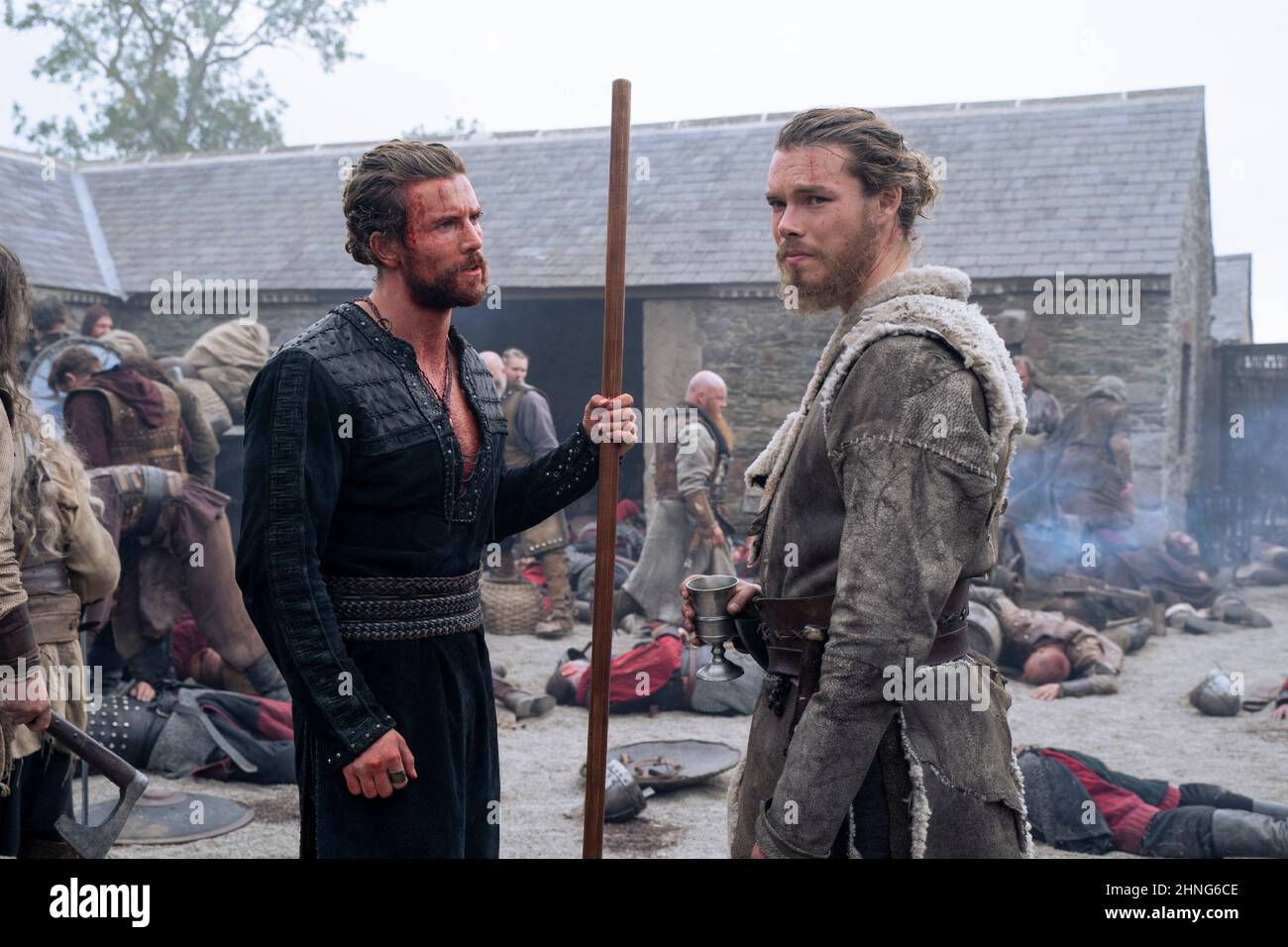 Leo Suter, Sam Corlett, "Vikings: Valhalla" (2022). Photo credit ...