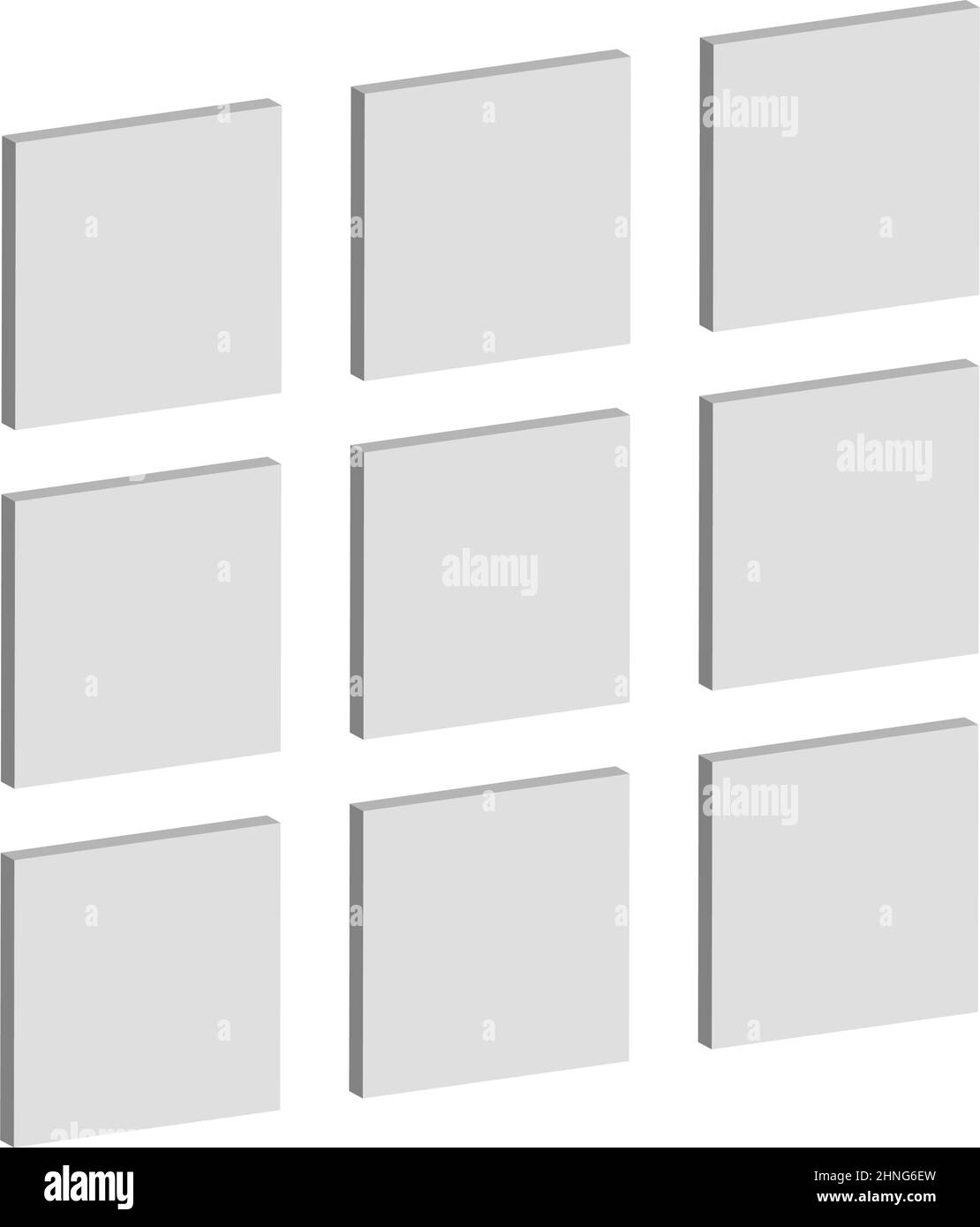 Abstract mosaic, array shape, design element - stock vector ...