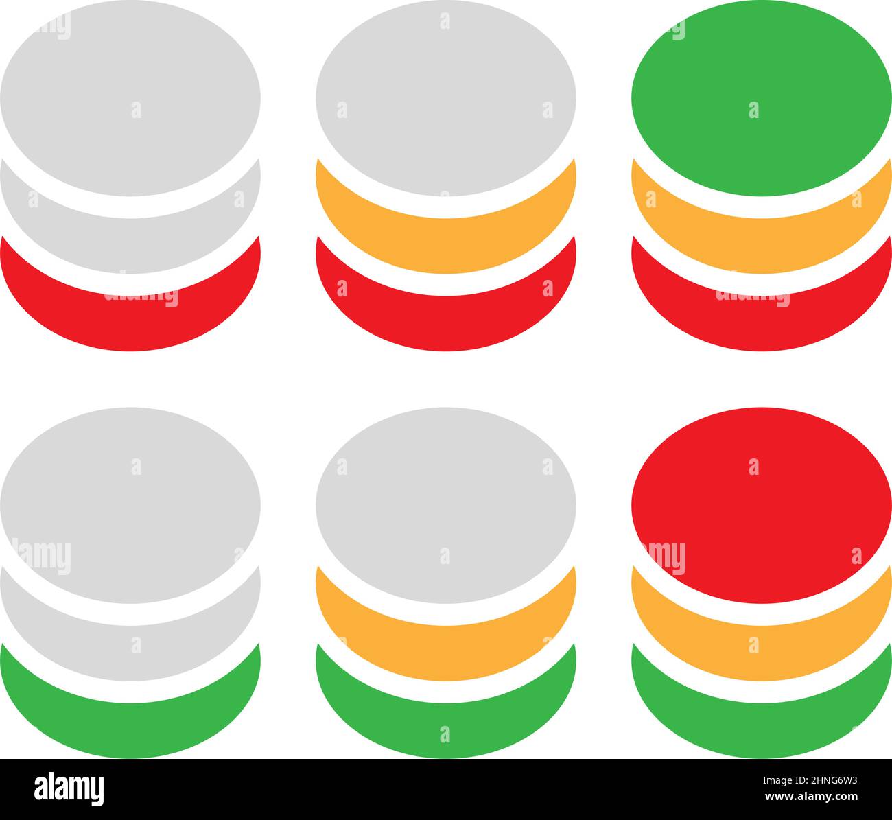 Progress bar. Steps, phases, level indicator. Yardstick meter. Rank ...