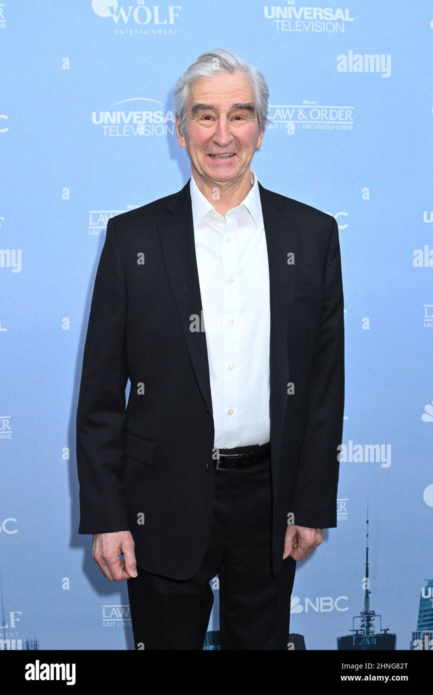 Sam Waterston attends NBC's "Law & Order" Press Junket at Studio 525 on ...